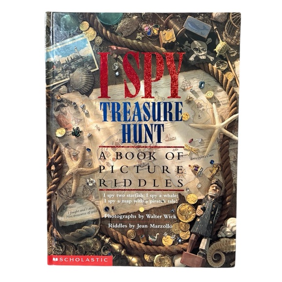 Scholastic | Toys | I Spy Treasure Hunt A Book Of Picture Riddles ...